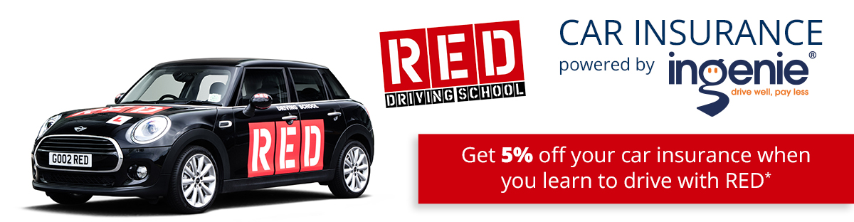 RED Car Insurance for 17-25 powered by ingenie - ingenie®